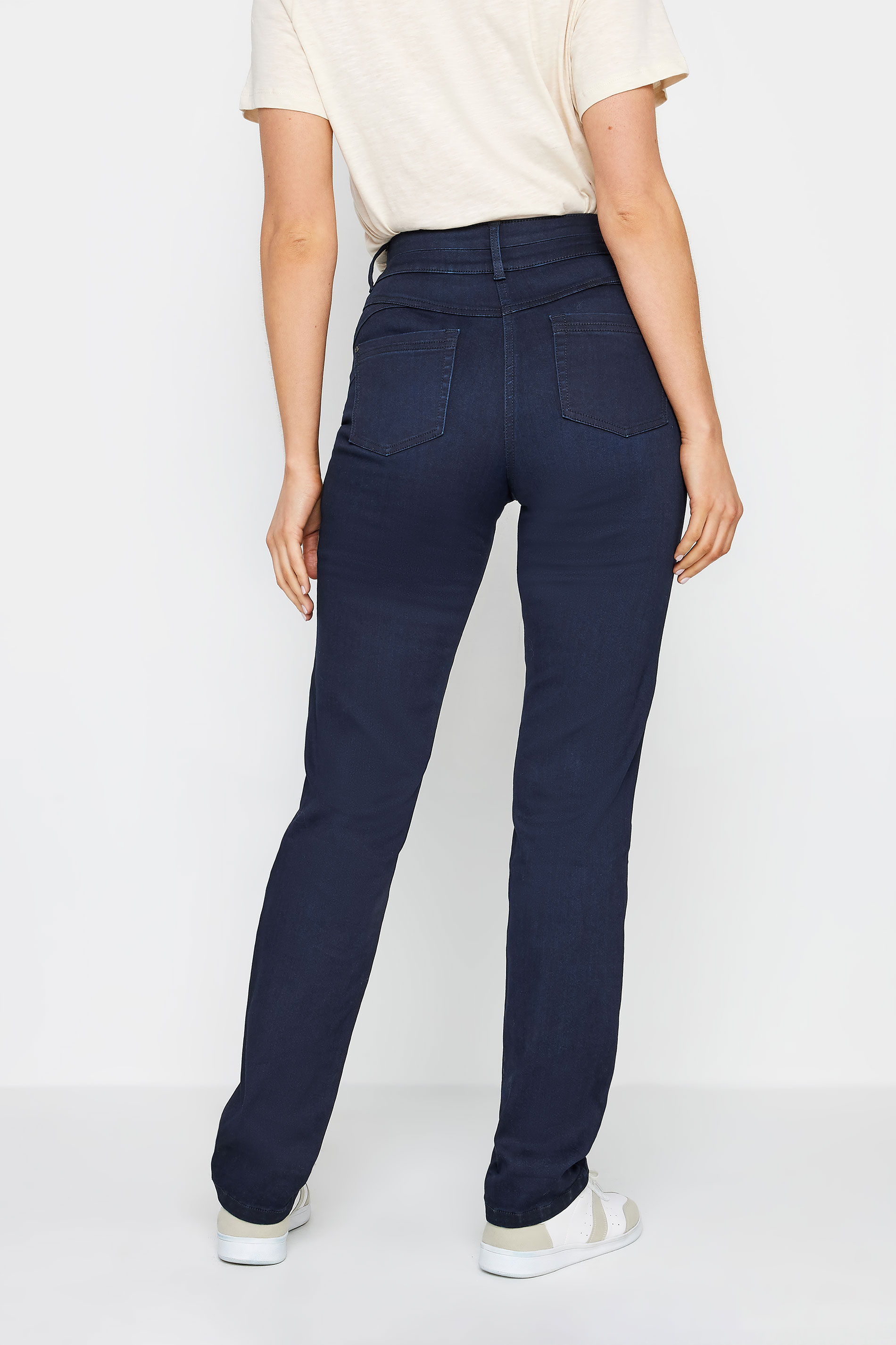 LTS PREMIUM Tall Women's Indigo Blue Lift & Shape Slim Leg Jeans | Long ...